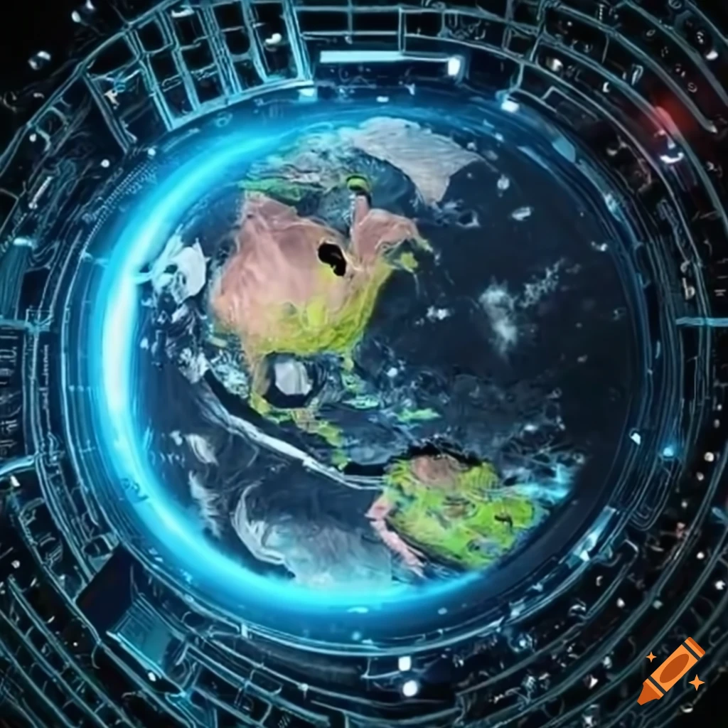 Ai taking over humanity and the world on Craiyon