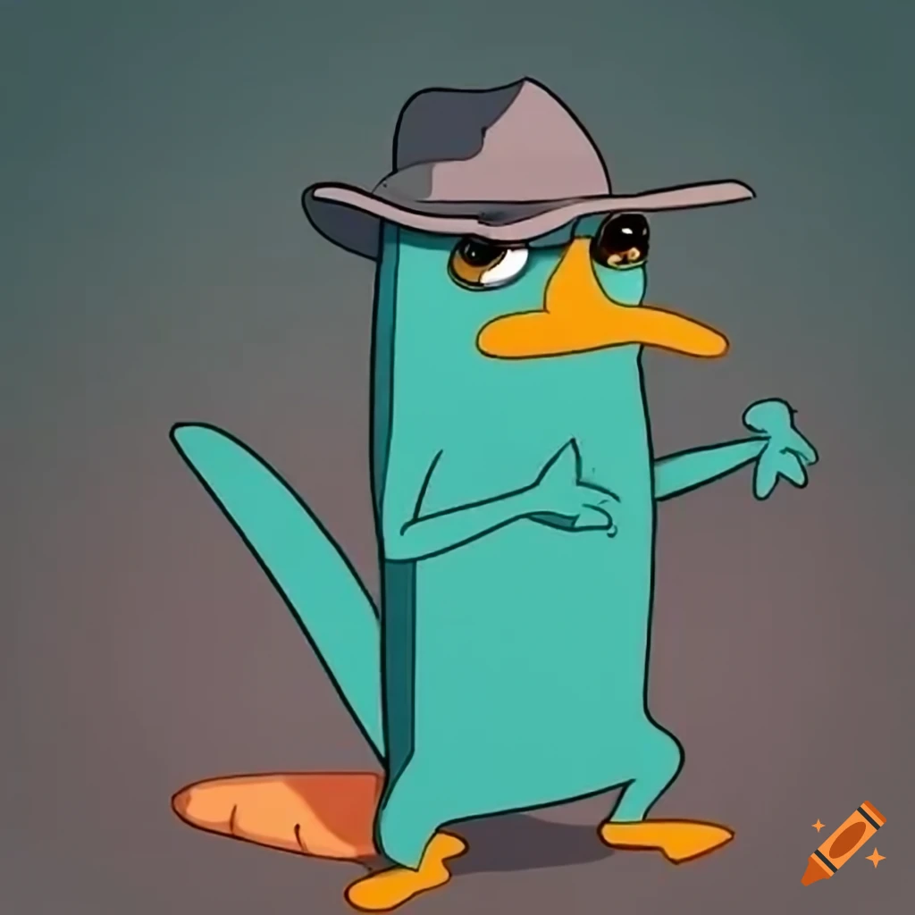 Perry the platypus on Craiyon