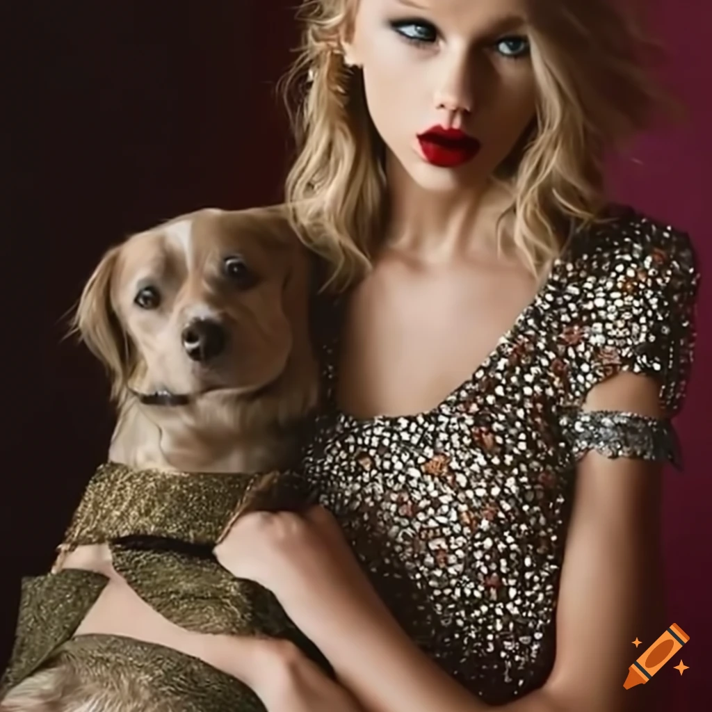 Dog morphed with taylor swift on Craiyon