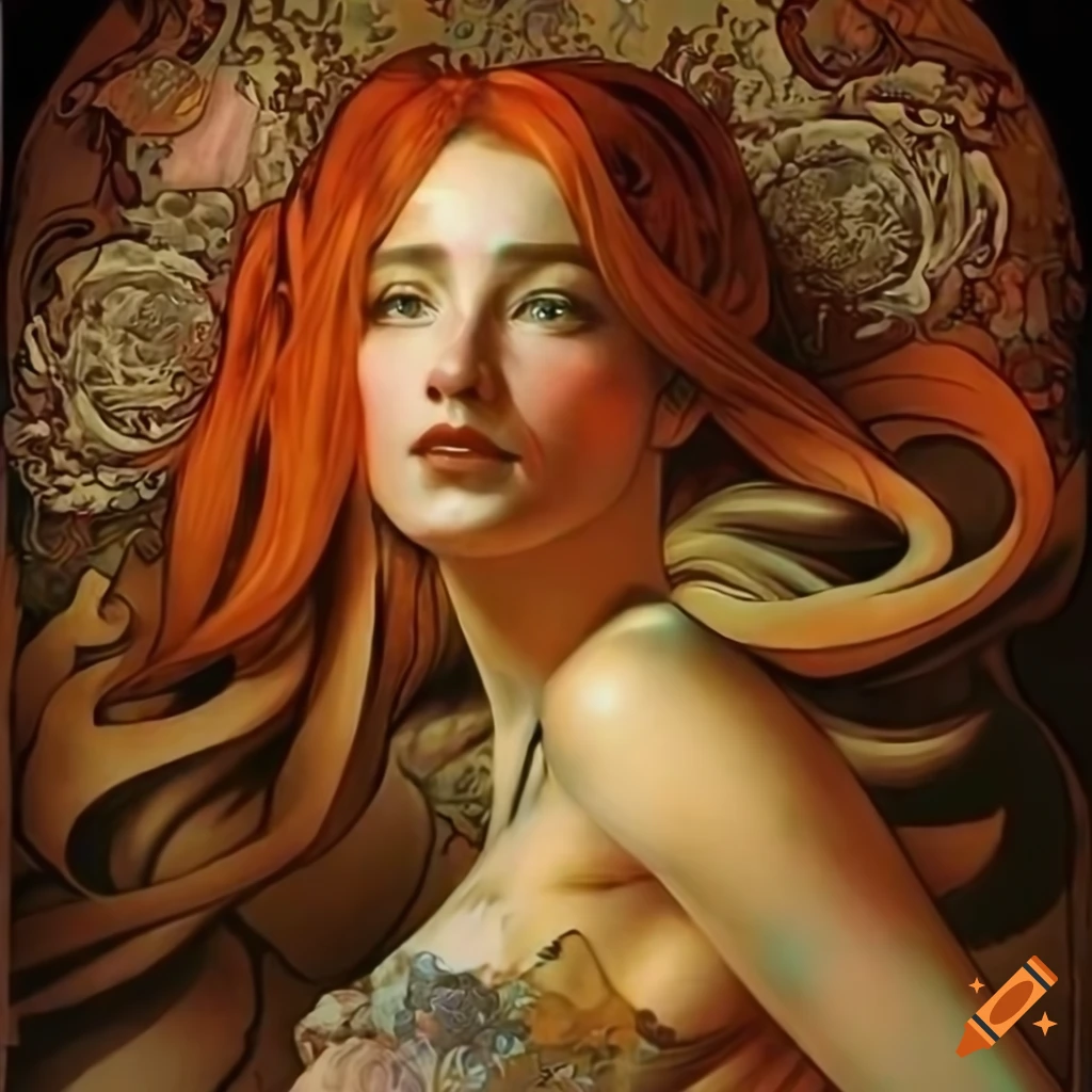 Iridescent deep ember lighting inspired by Boris Vallejo, Alphonse ...