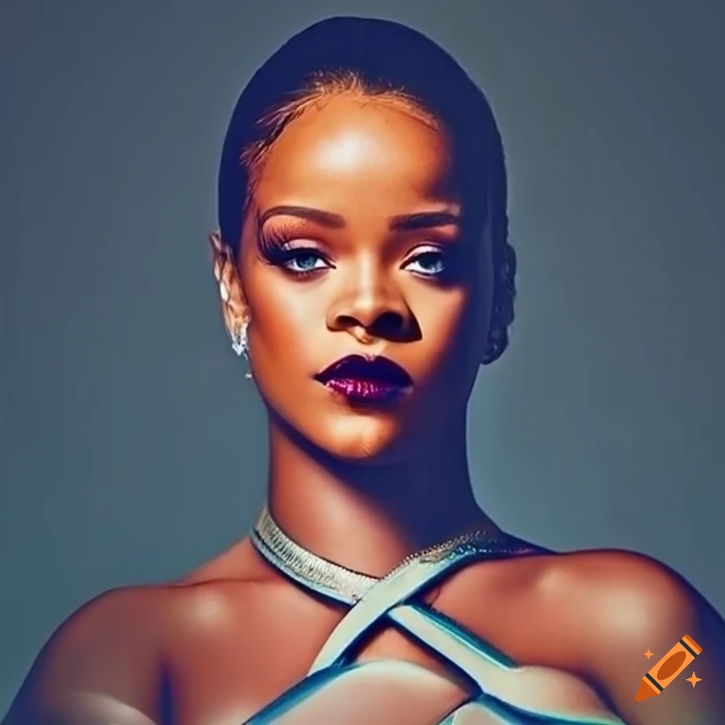 Rihanna on Craiyon