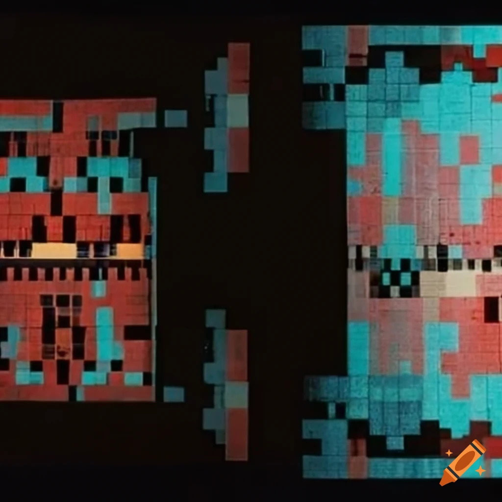 High-resolution photo of Space Invaders from 1972 on Craiyon