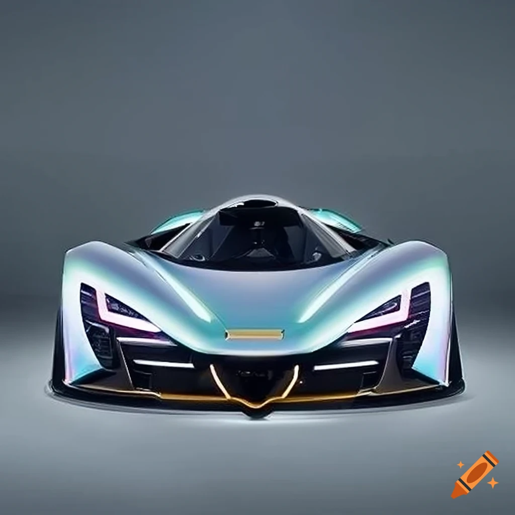 Futuristic hypercar with dynamic design and luxury features on Craiyon