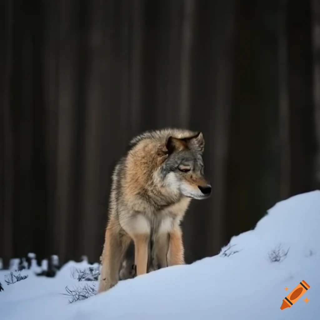 Wolf On Craiyon