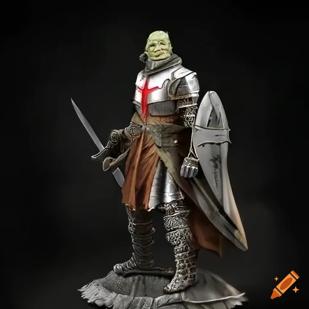 Dohko de Libra and Yoda fused as an elderly human templar knight with ...