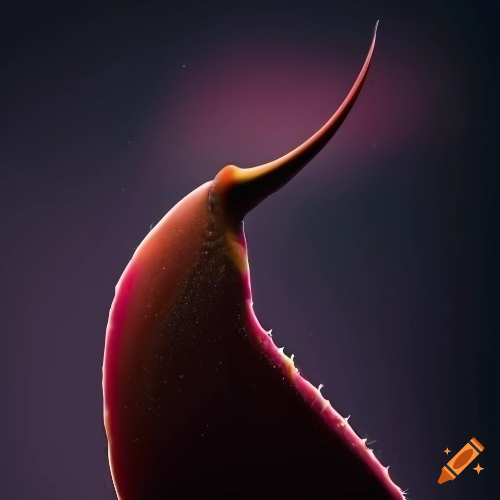 Vibrant high-resolution photo of insectile biomechanical shapes on Craiyon