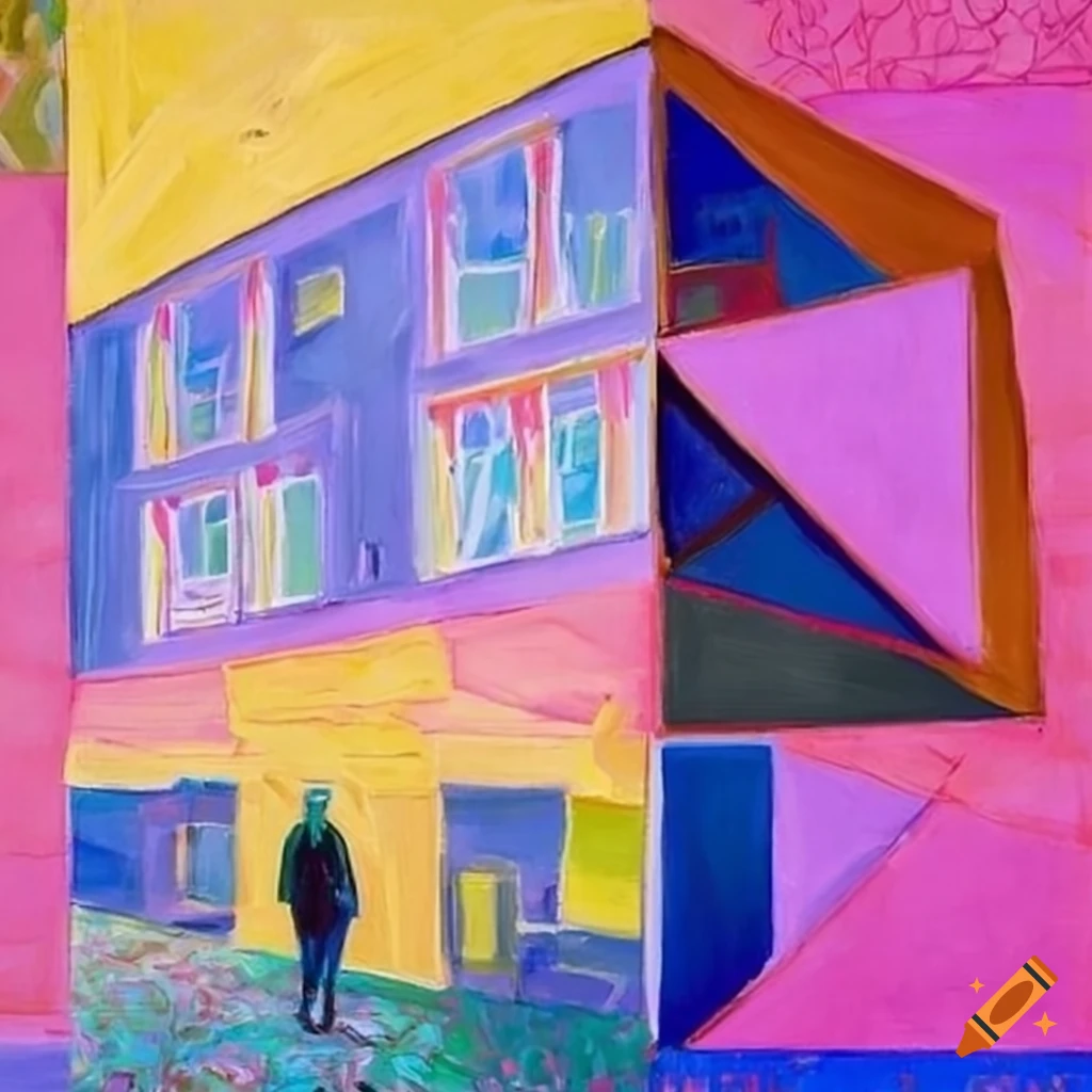 Abstract four-dimensional spatial structures painting by picasso and ...