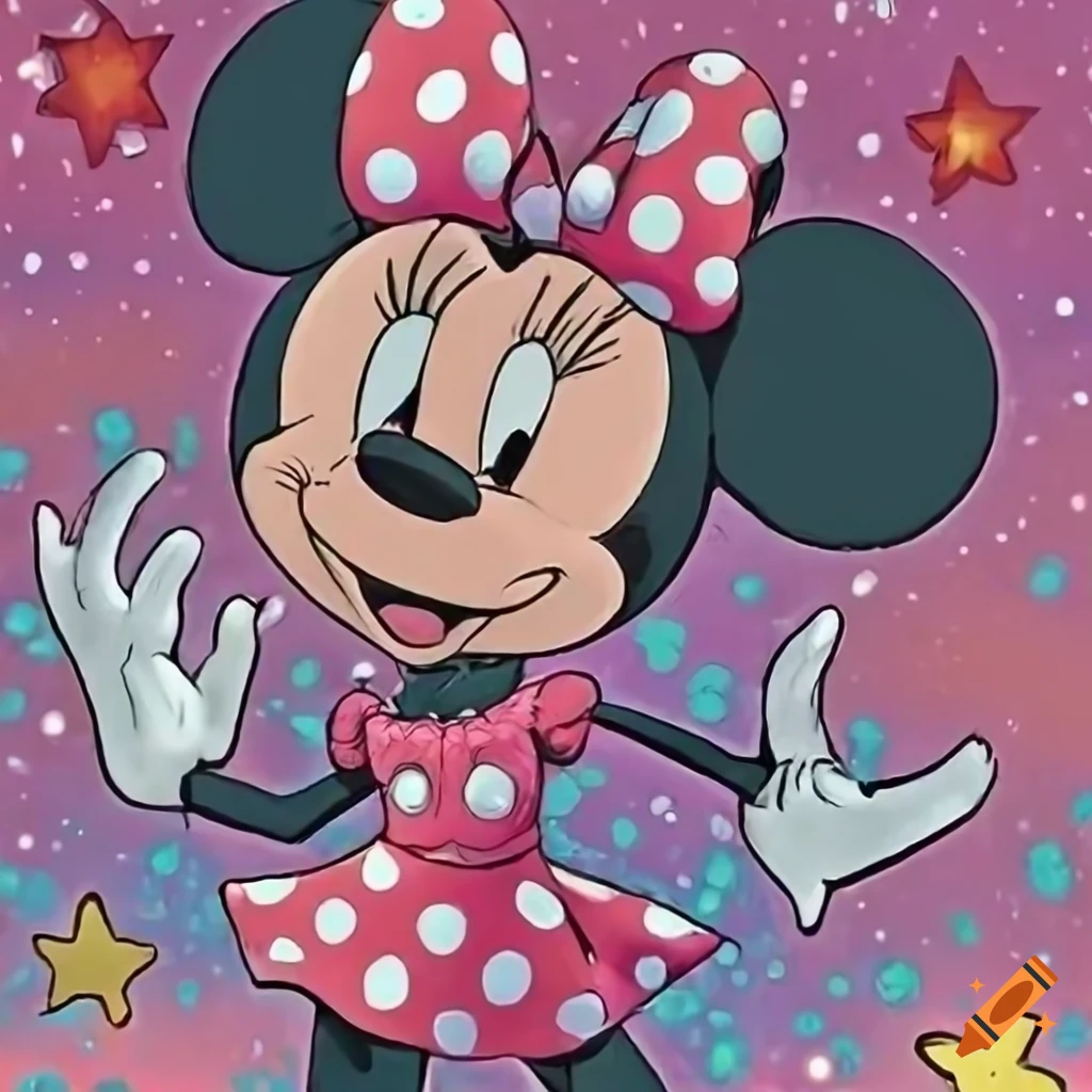 Minnie Mouse in a beautiful Sailor Moon style manga art by Naoko ...