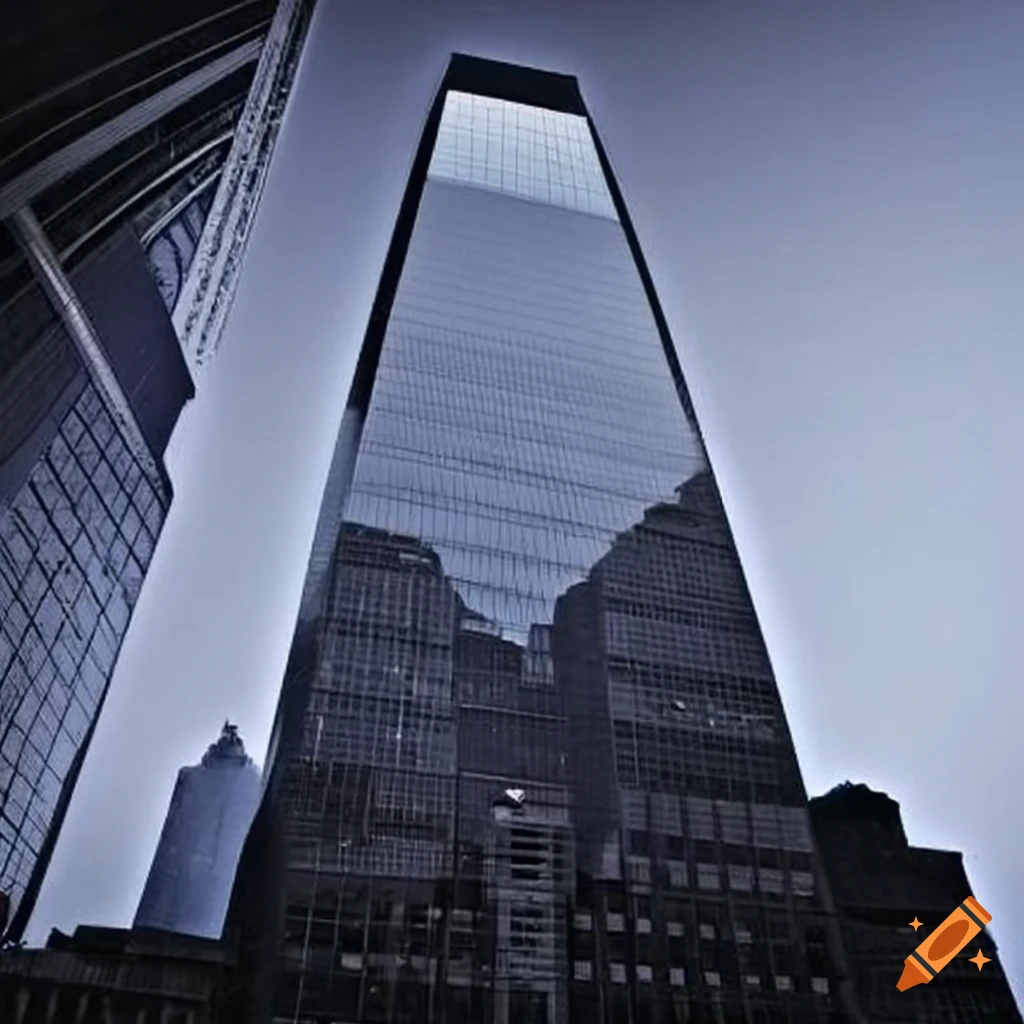 Album cover featuring a plane and two buildings reminiscent of the ...