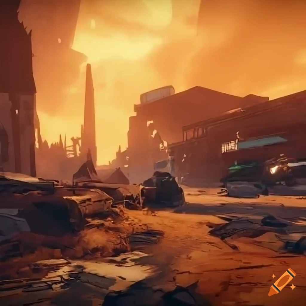 Top-down view of various video game locations and concepts on Craiyon