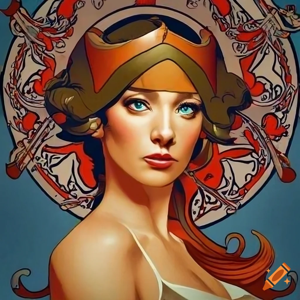 Unbelievable glowing lighting inspired by Boris Vallejo, Alphonse Mucha ...