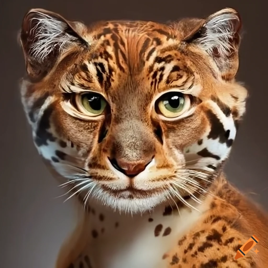 Animal-human hybrid creature on Craiyon