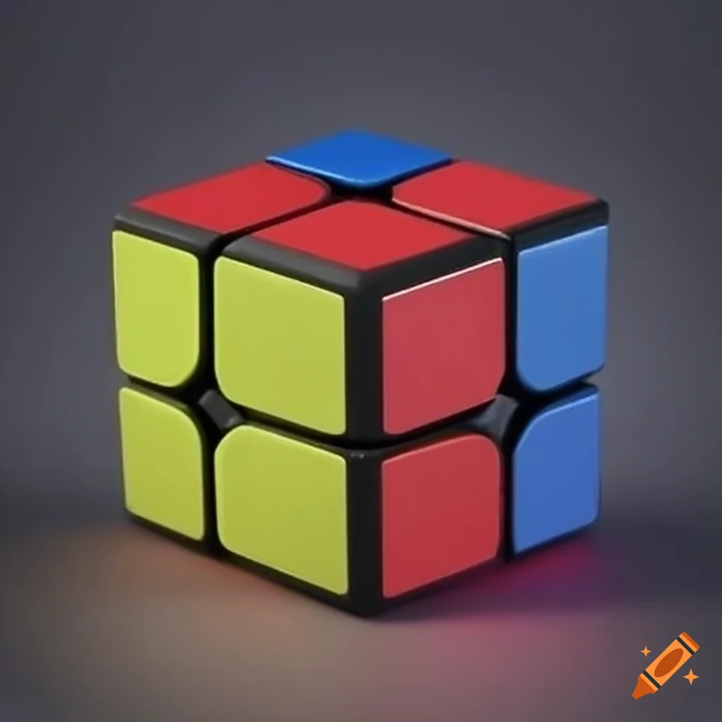 Unsolved rubix cube on Craiyon