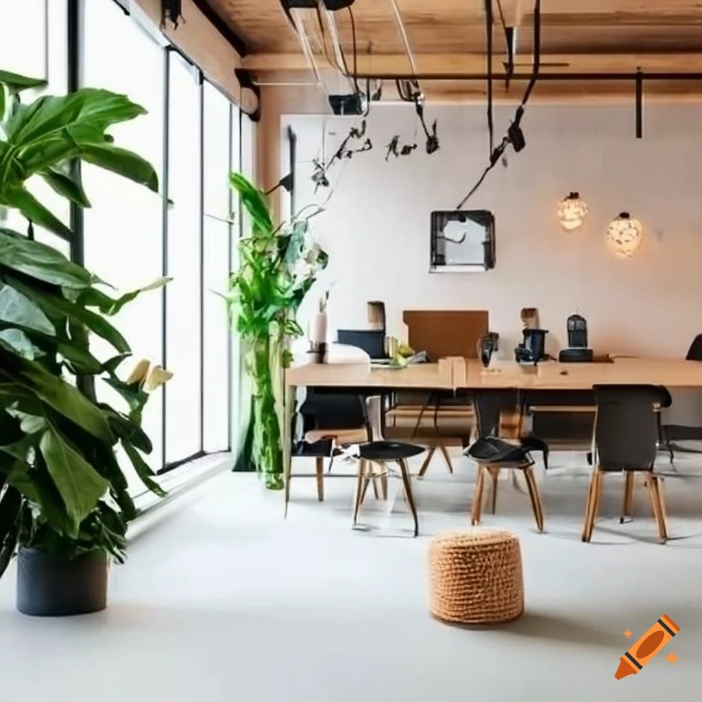 Innovative work environment with modern furniture and agentur richtner ...