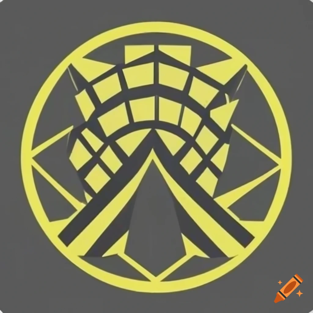 Dune sandworm inside hazard alert symbol, symbolizing danger on Craiyon