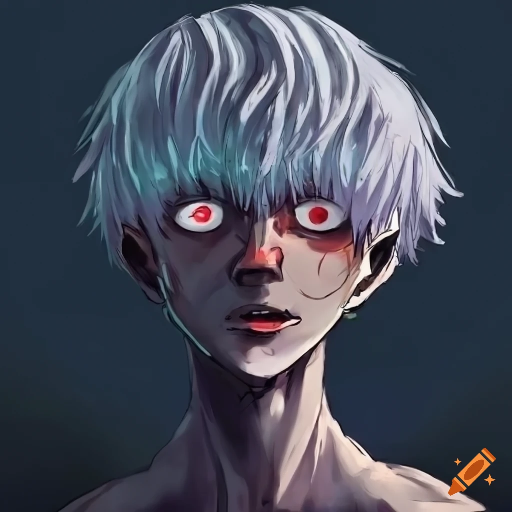 Unique homunculus DND character inspired by Ken Kaneki and Mob Psycho ...