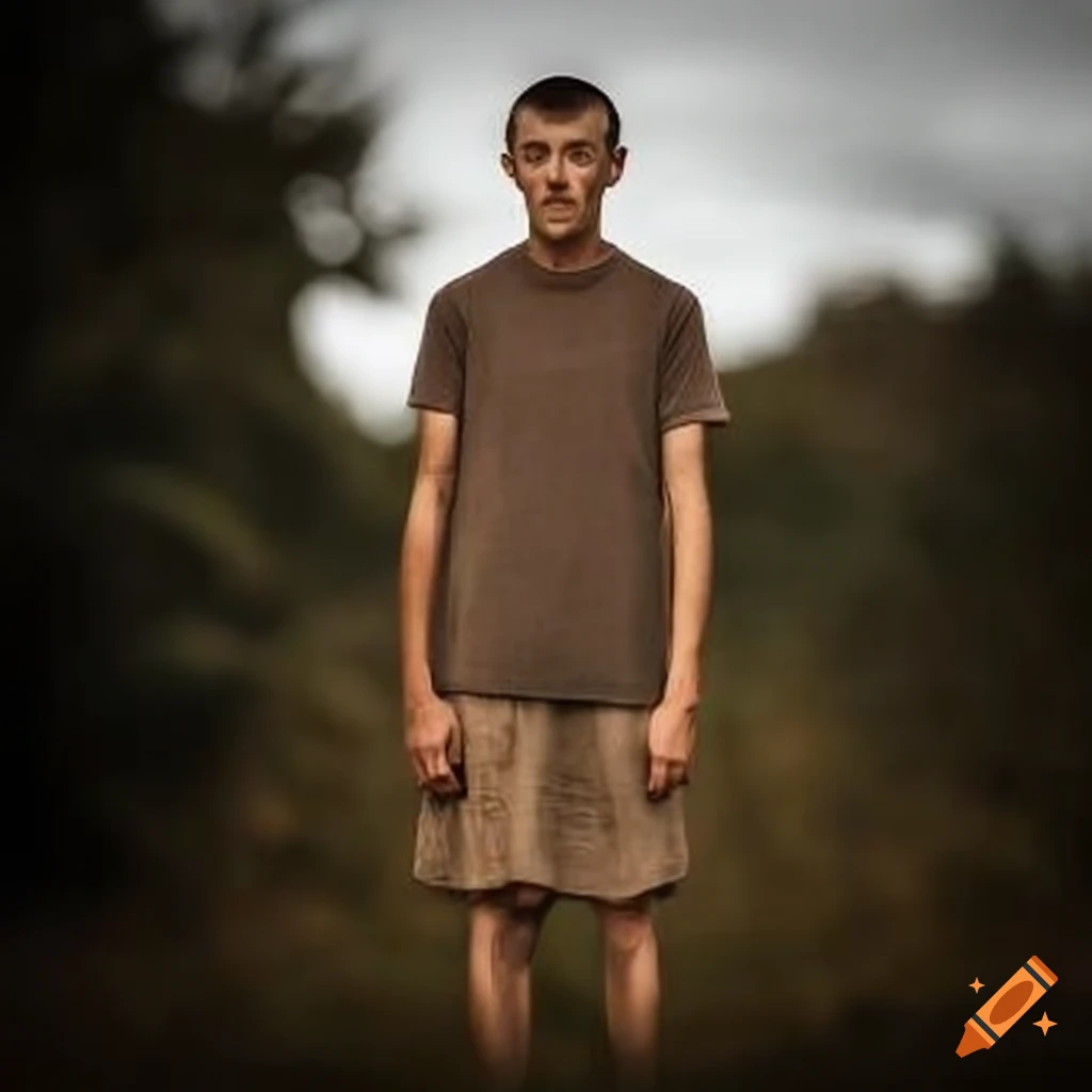 Simple man on Craiyon