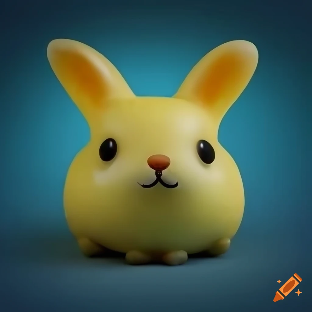 Group of cute bunnies in high definition with intricate details on Craiyon