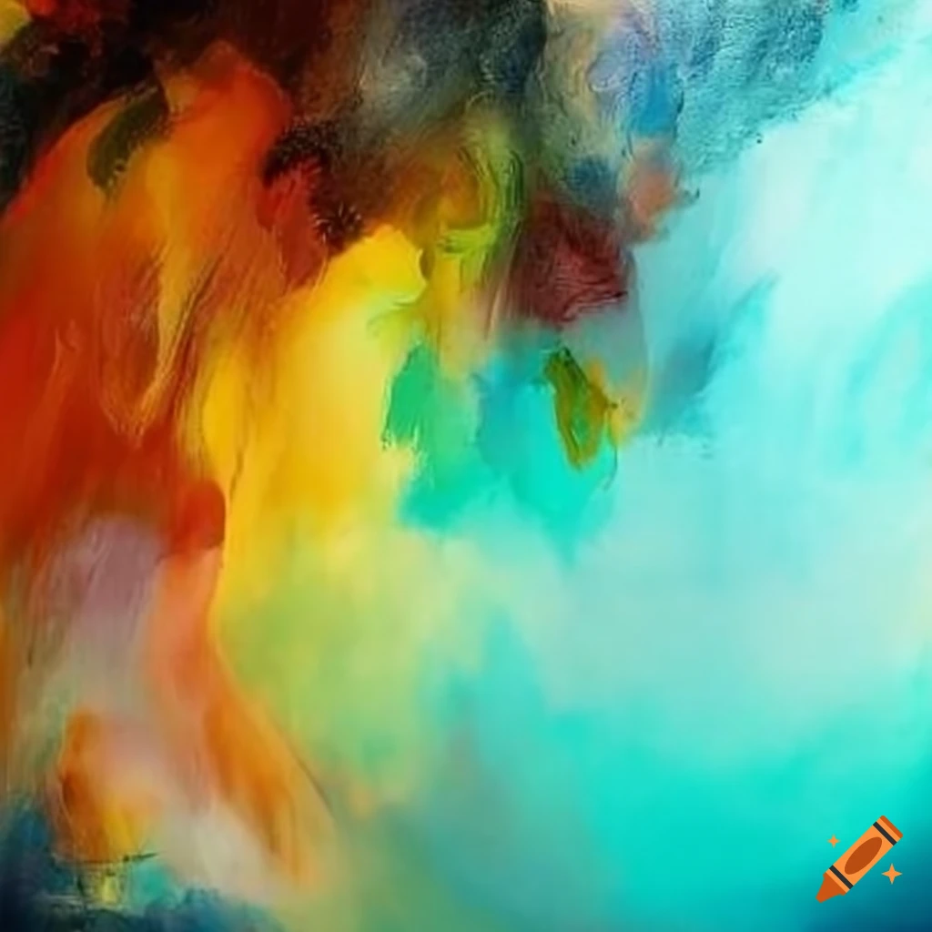 Abstract art depicting a splendid mellow dream on Craiyon