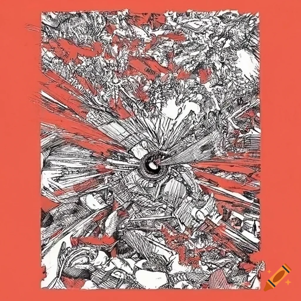 Vibrant and detailed album cover art by katsuhiro otomo on Craiyon