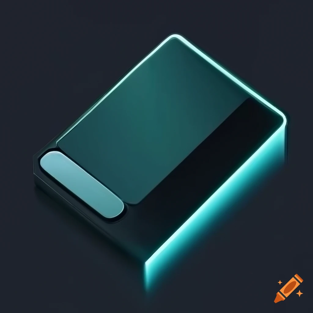 Black shiny rectangular computer box with Raspberry Pi inside on Craiyon