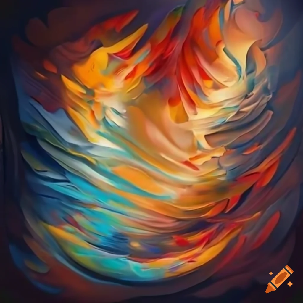 Impressive graphic design of a fast-rolling text scroll effect on Craiyon