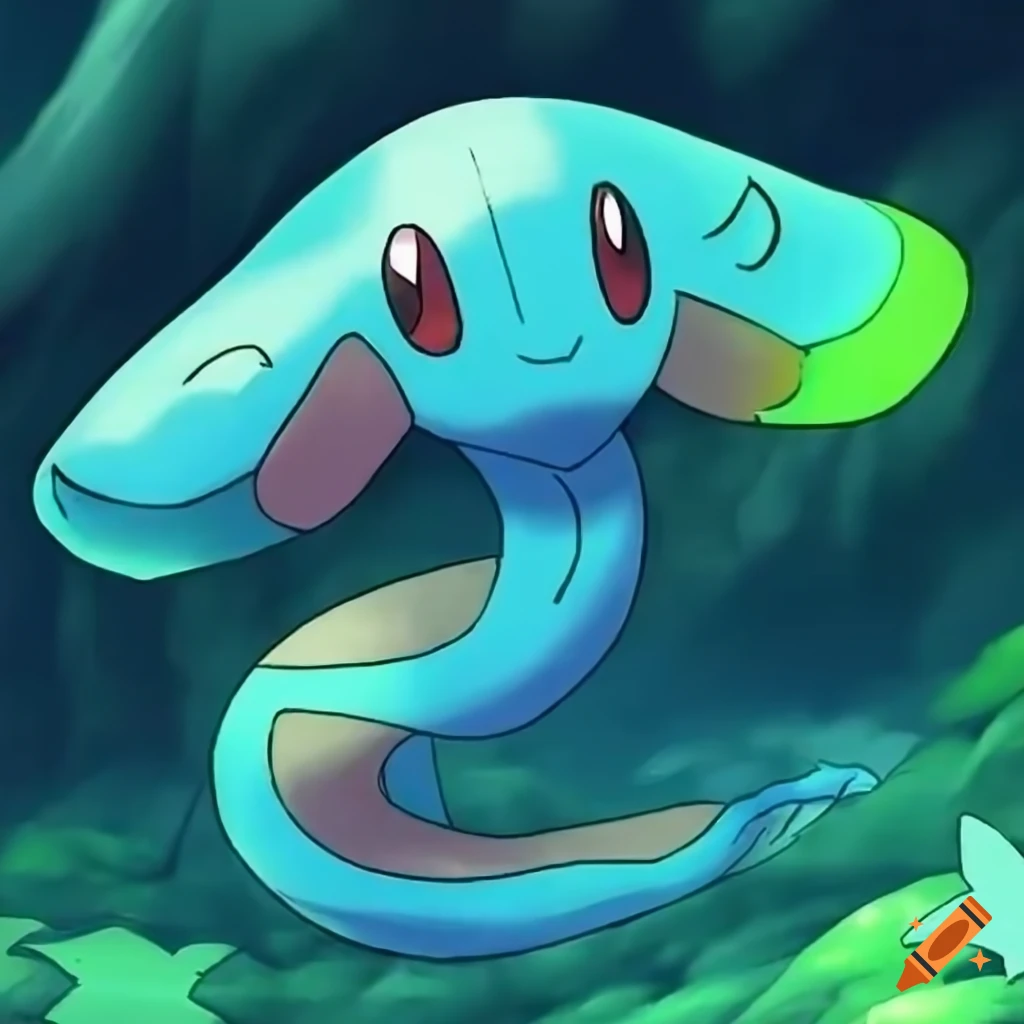 Cute Electric type starter Pokemon with glowing runes and symbols on ...