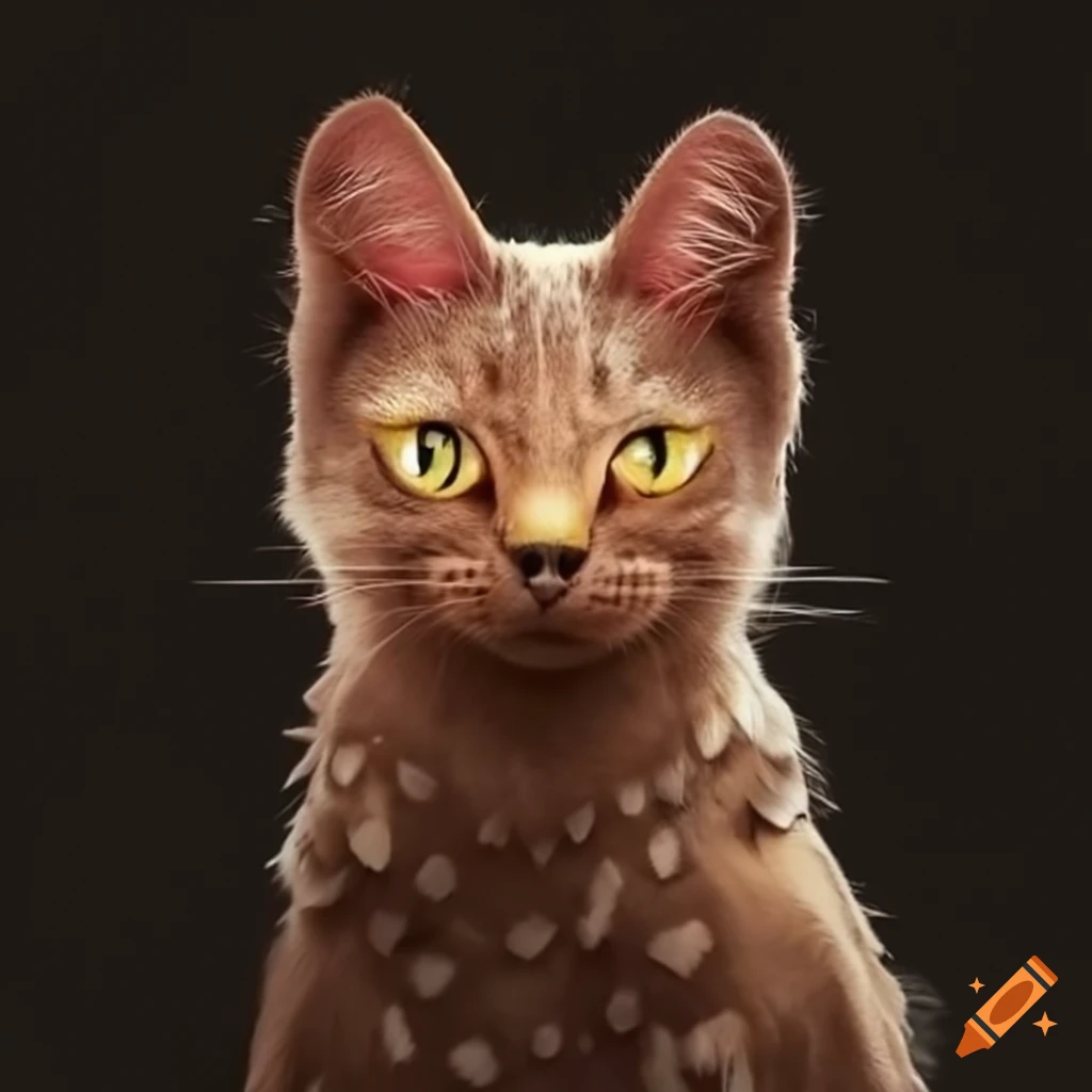 Cat-dog-eagle hybrid on Craiyon