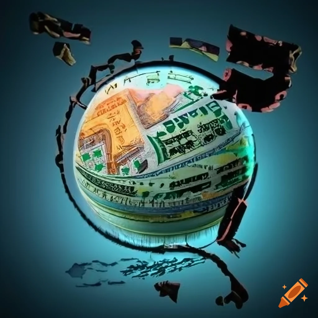 Currency War: Reasons and Repercussions school project cover with world ...