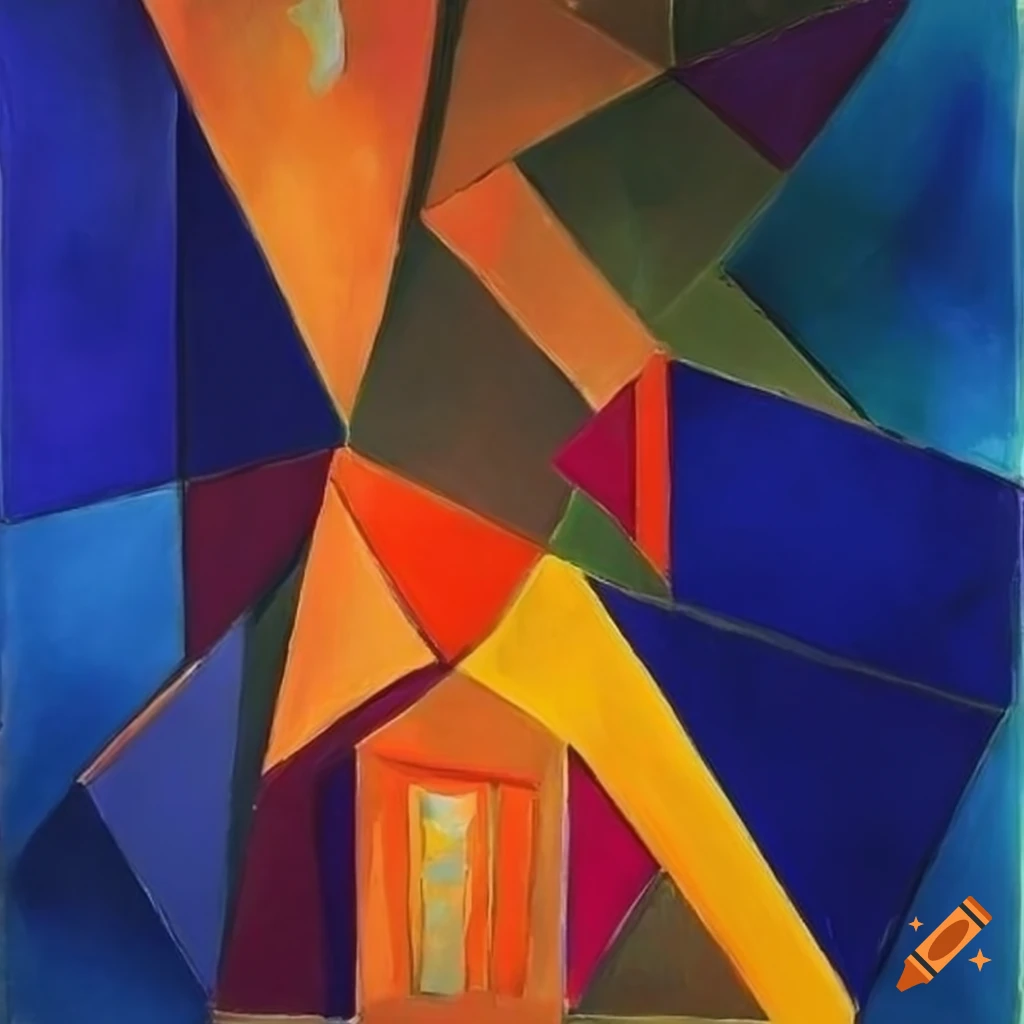 Four-dimensional spatial structure influenced by analytical cubism and ...