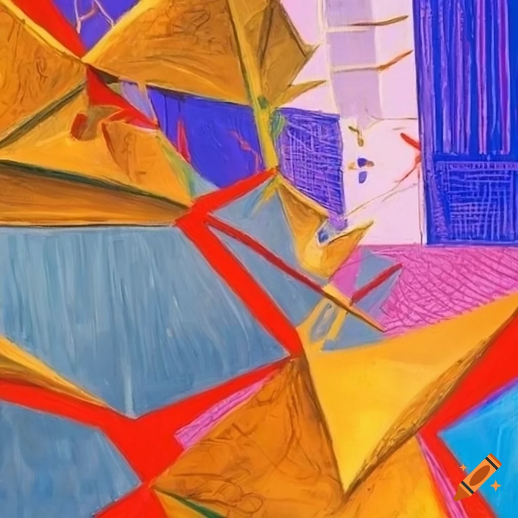 Organic spatial structure inspired by analytical cubism and david ...