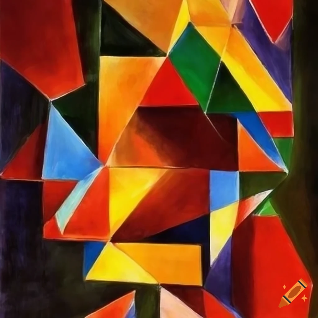 Four-dimensional spatial structure influenced by analytical cubism and ...