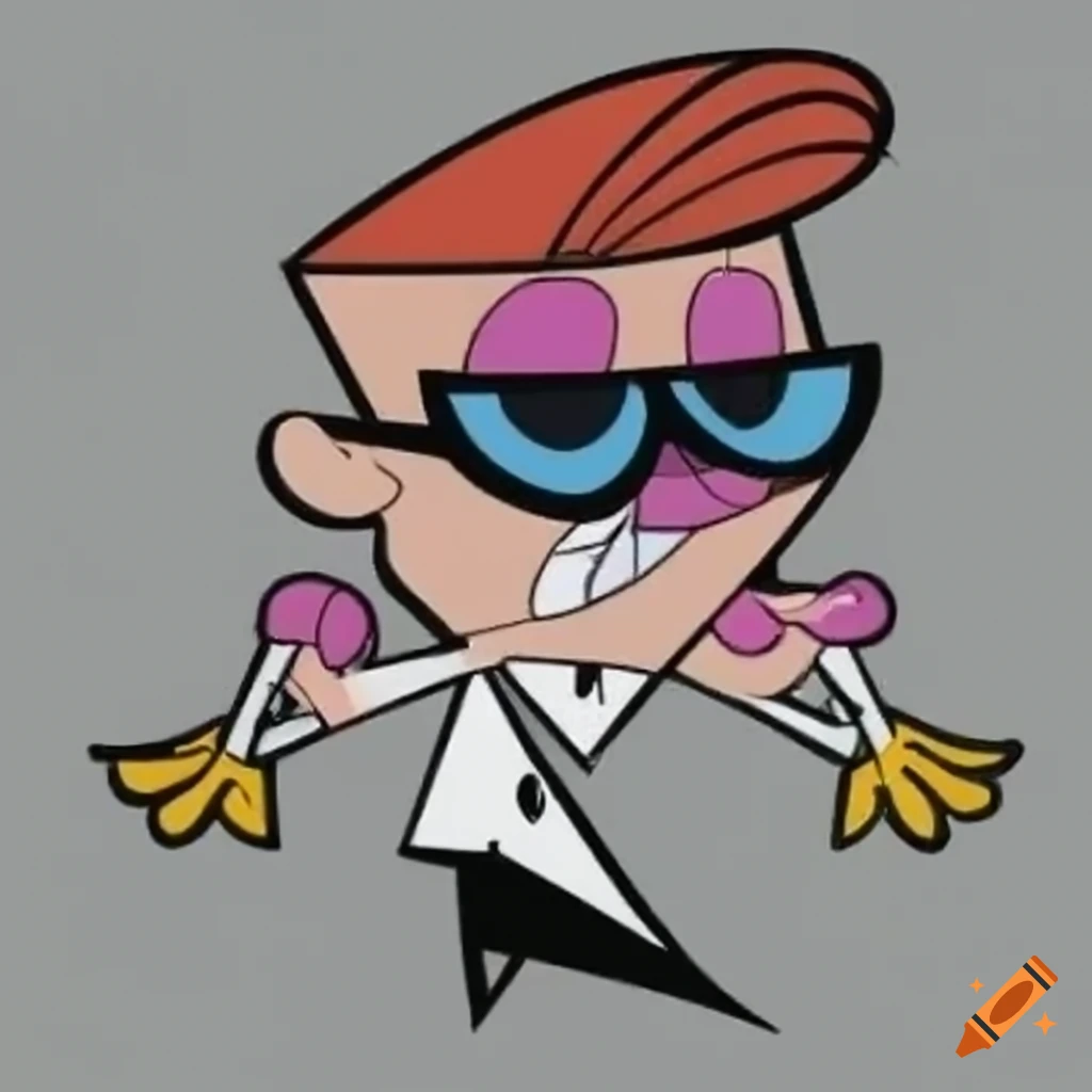 Dexter Cartoon Character On Craiyon