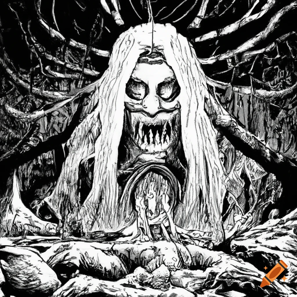 Creation of the world from the body parts of ymir in norse mythology on ...