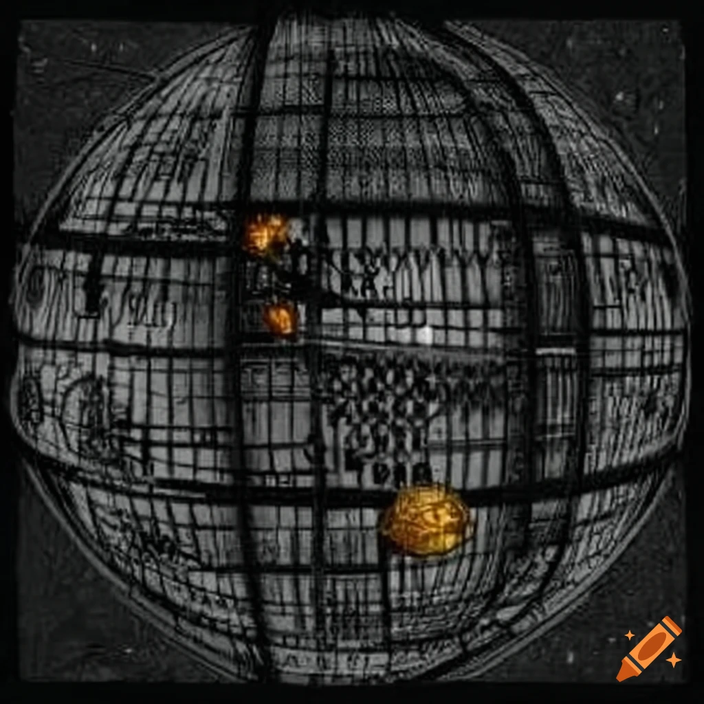 Babel lunatic space colony on Craiyon