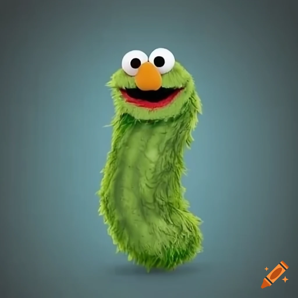 Pickle me elmo on Craiyon