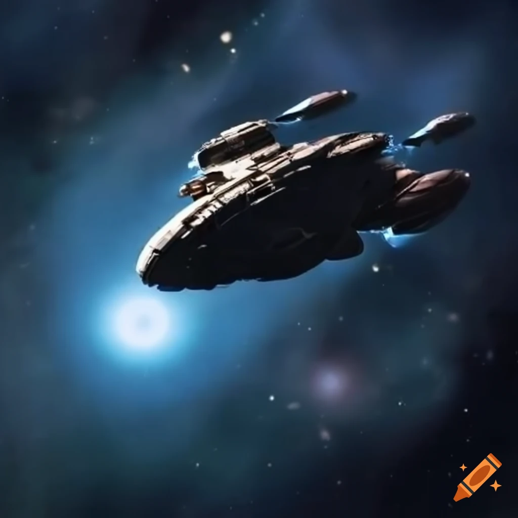 Battlestar galactica star trek logo on Craiyon