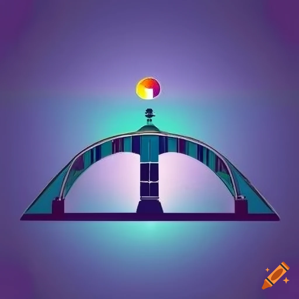 Logo design for Knowledge Bridge - bridge over an open book on Craiyon