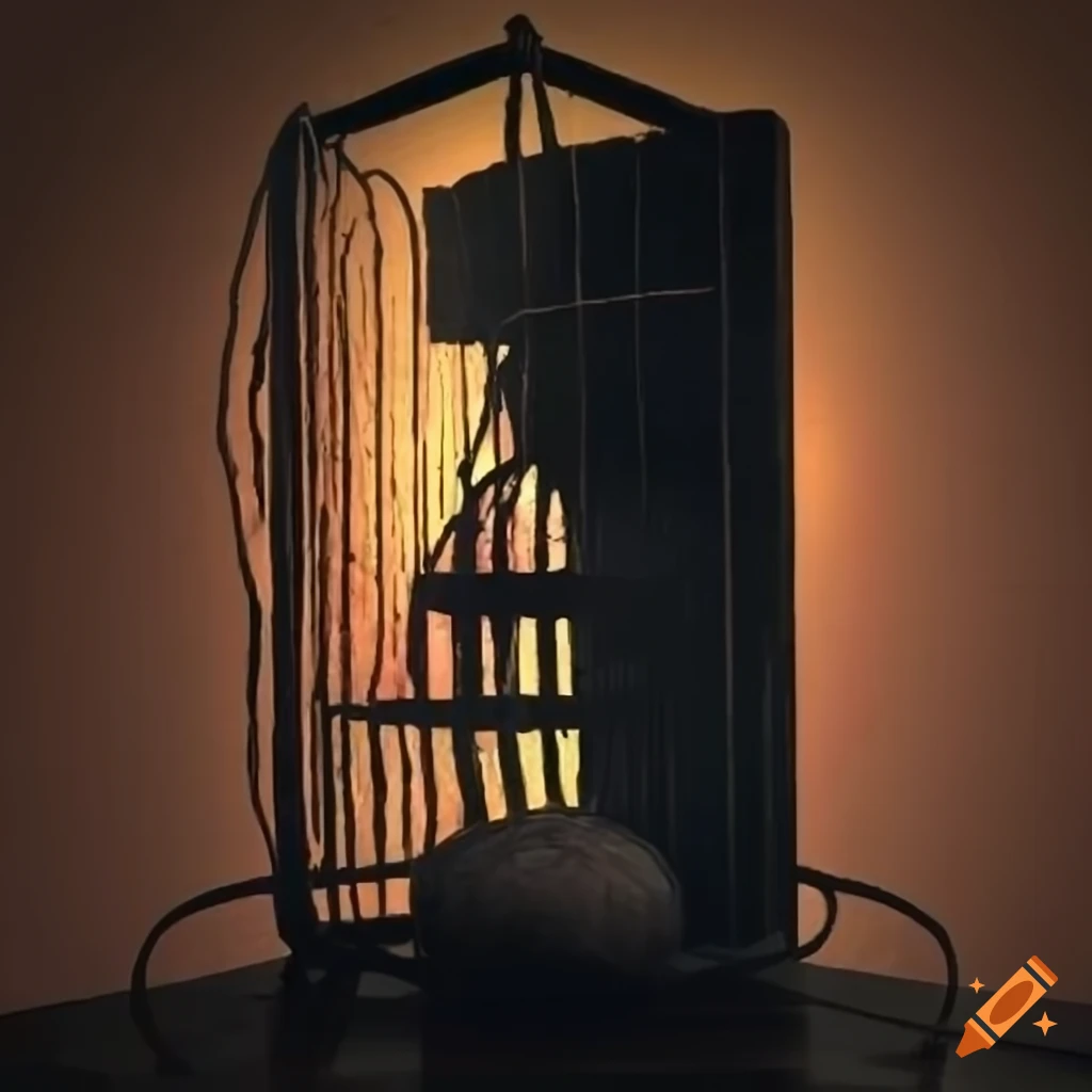 Iron cage: inspired by max weber's sociological concept on Craiyon