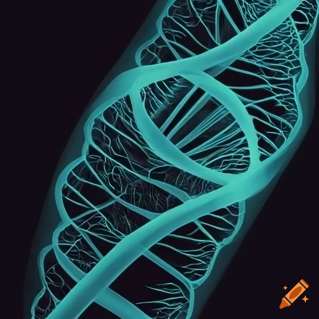 Clean lines and monochromatic color scheme of abstract x-ray fractals ...