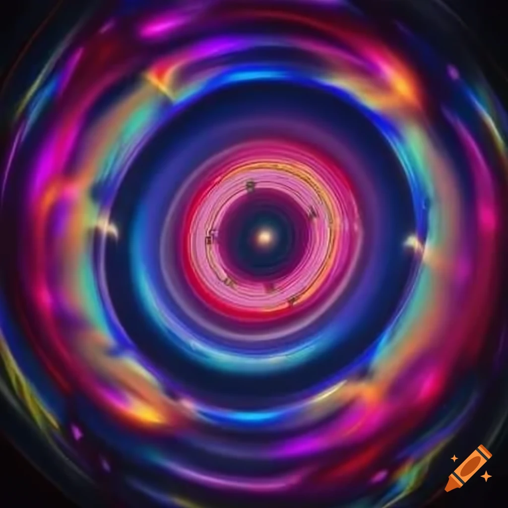 Super fast spinning core wheel on Craiyon