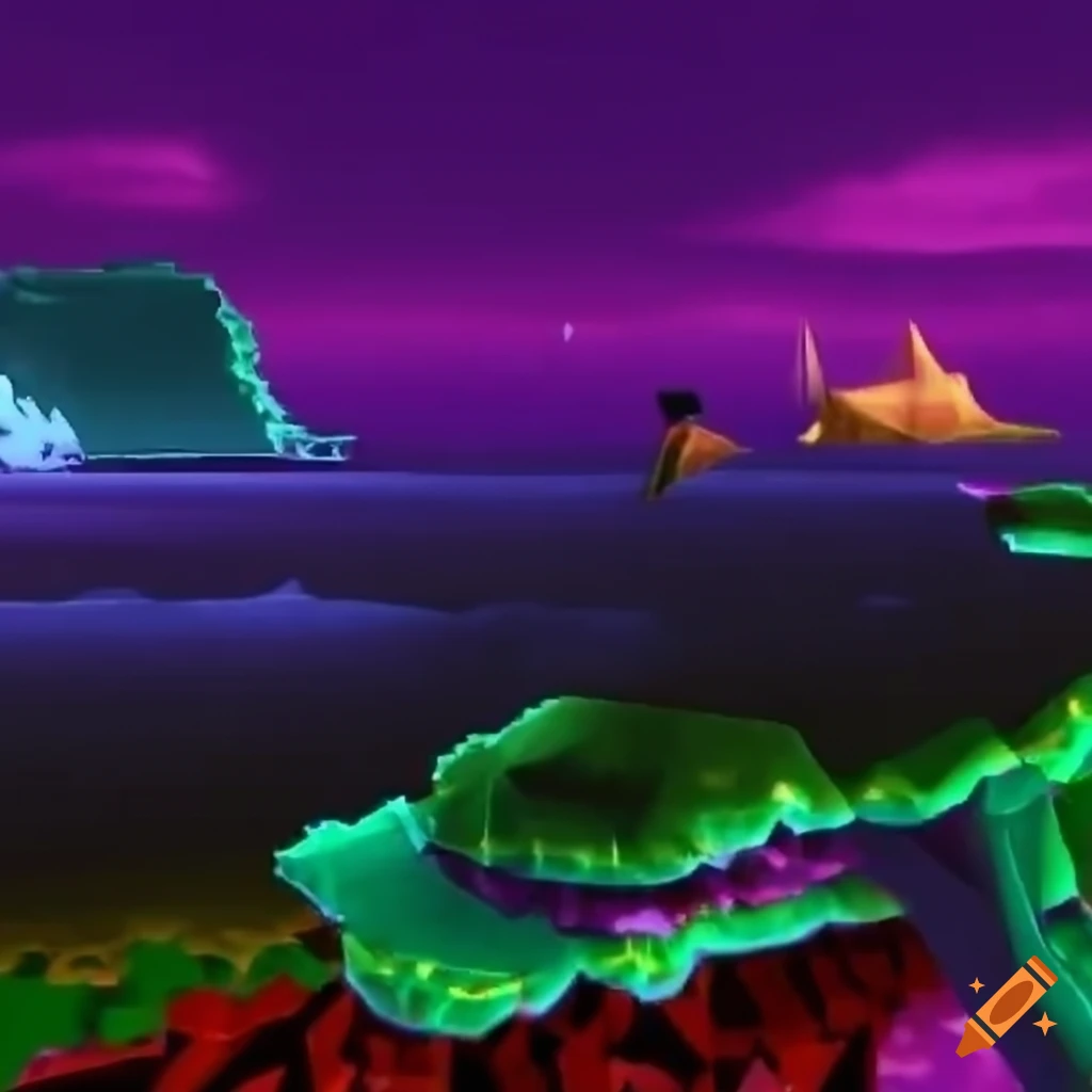 Screenshots from the playstation game lsd dream emulator with ps1 ...