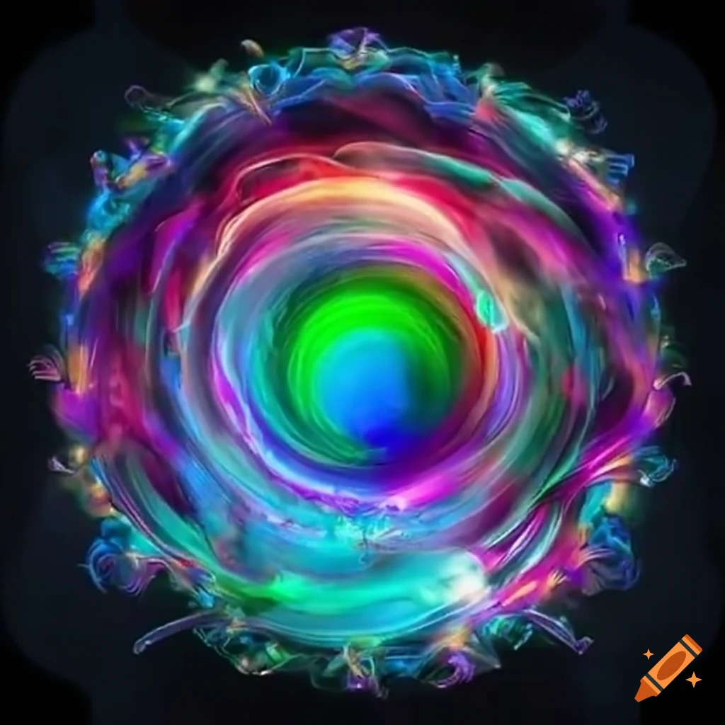 Super fast spinning core wheel on Craiyon