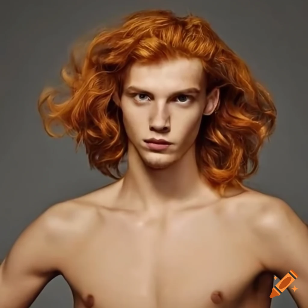 Model romain posing for swimwear shoots on Craiyon