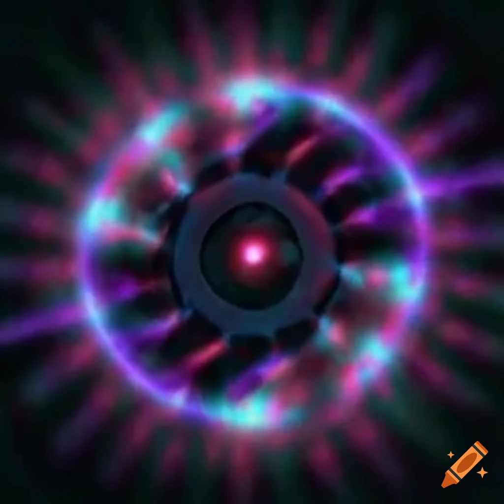 Super fast spinning core wheel on Craiyon