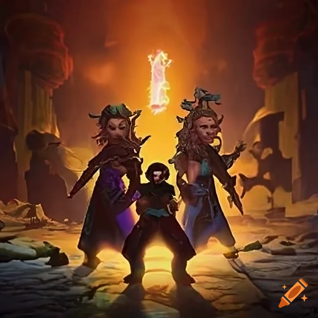 Realm of Legends: The Hero's Journey - epic and inviting fantasy on Craiyon