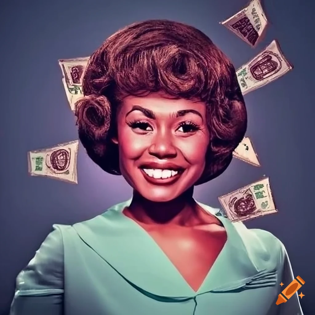 Money Lucy, a vibrant African American woman with a big smile ...