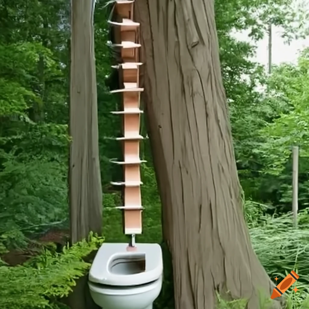 Toilet trees on Craiyon