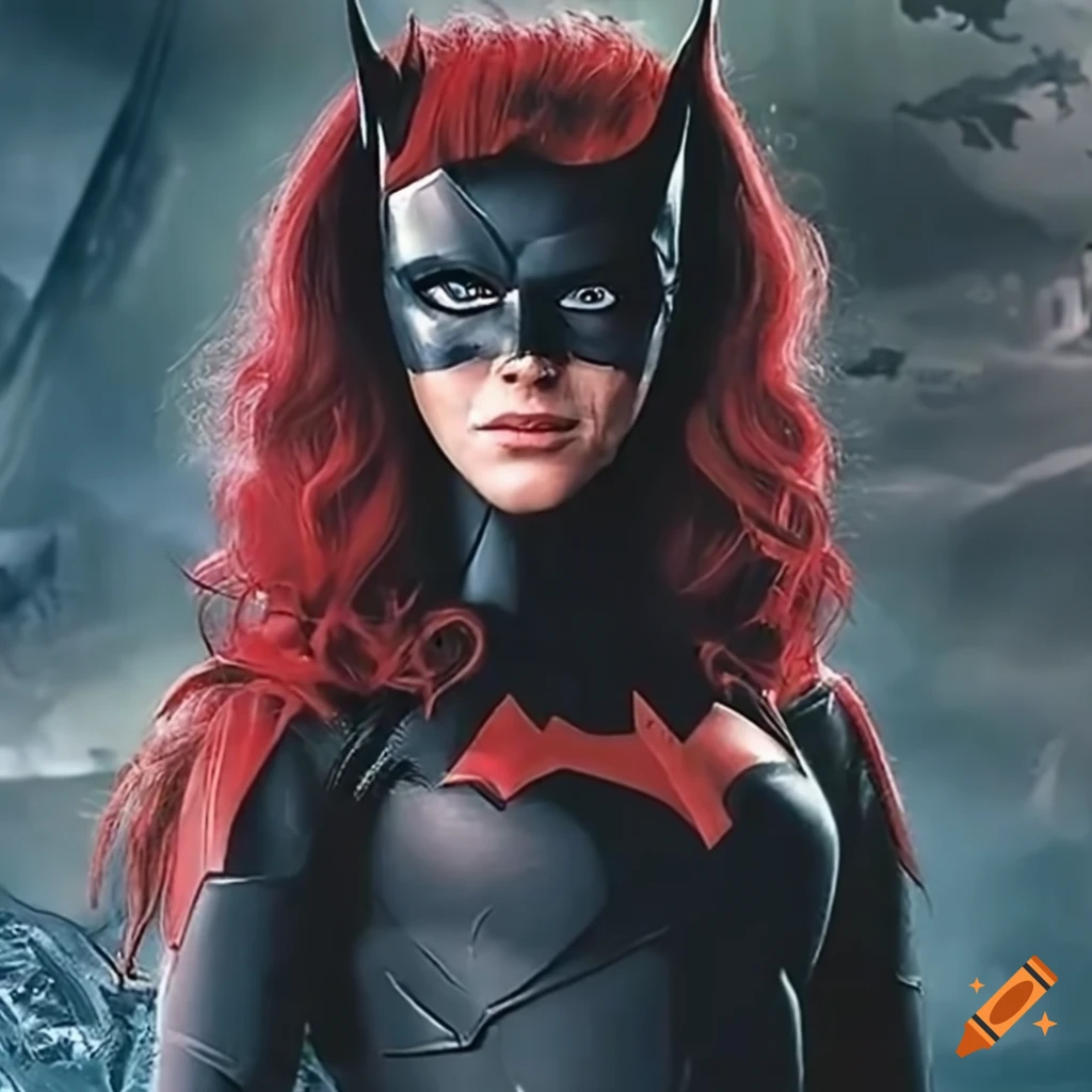 Batwoman Forever 1996 with Nicole Kidman as Dr. Chase Meridian on Craiyon