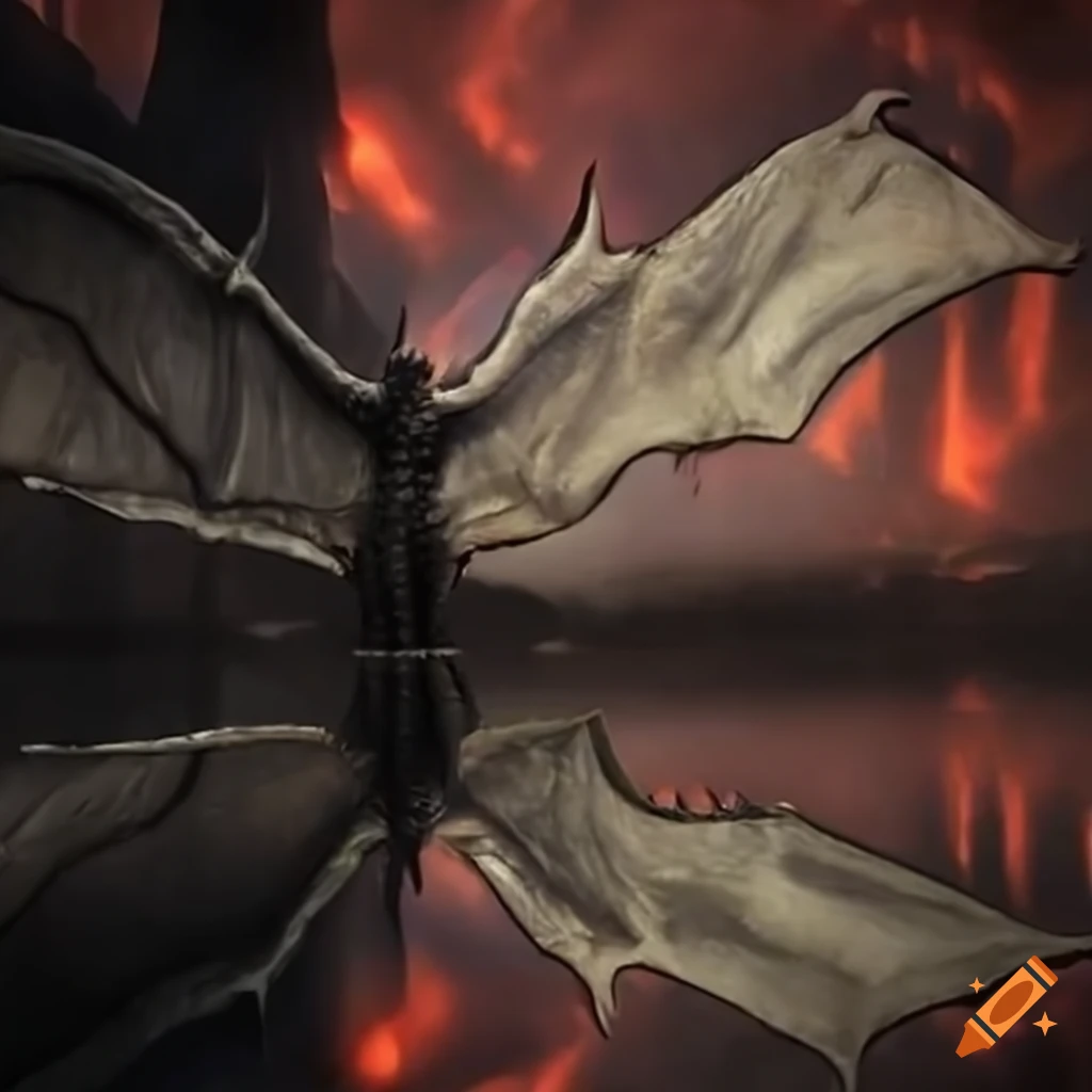 Eldridge horror Night Fury dragon from How to Train Your Dragon on Craiyon